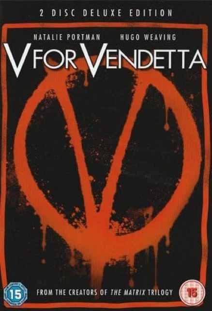 V FOR VENDETTA Deluxe Edition DVD Natalie Portman UK Movie Brand New ...