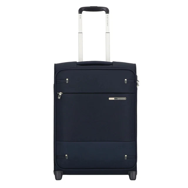 SAMSONITE BASE BOOST Upright 2 Roll Cabin Trolley, Soft luggage - Navy ...