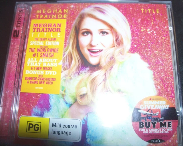 MEGHAN TRAINOR TITLE Special Edition CD/DVD BRAND NEW NTSC (All Region ...