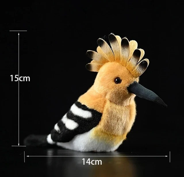 EURASIAN HOOPOE BIRD 6" Stuffed Animal Plush Toys Toddler Doll Kids ...