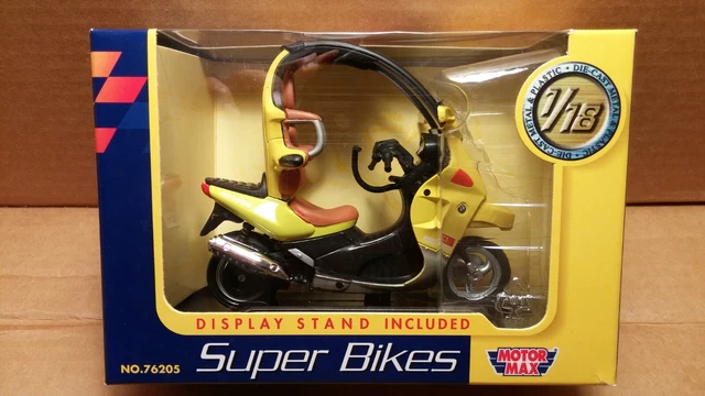 MOTORMAX DIE-CAST 1/18 Scale BMW C1 Enclosed Scooter replica $7.99 ...