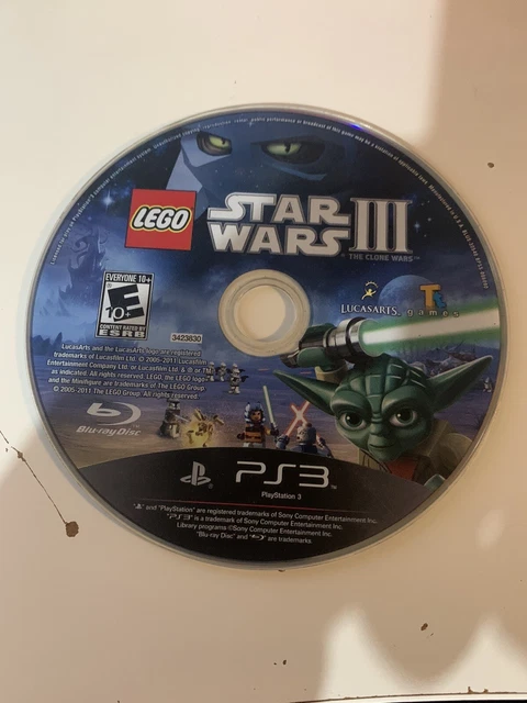 LEGO STAR WARS III 3 The Clone Wars (Sony Playstation 3, PS3) Disc Only ...