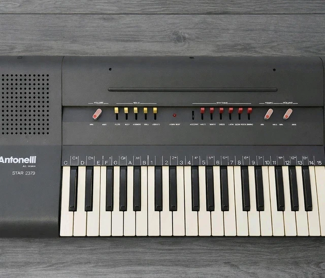 TASTIERA, ORGANO ANTONELLI STAR 2379 Anni 70, Electric Keyboard EUR 50 ...