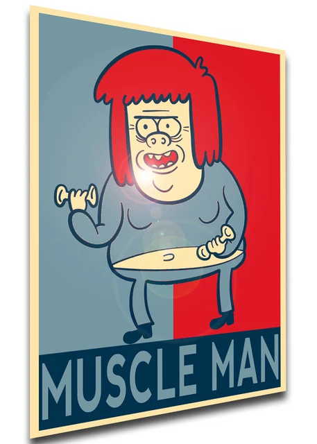 POSTER PROPAGANDA - Regular Show - Muscle Man - LL2821 EUR 6,90 ...