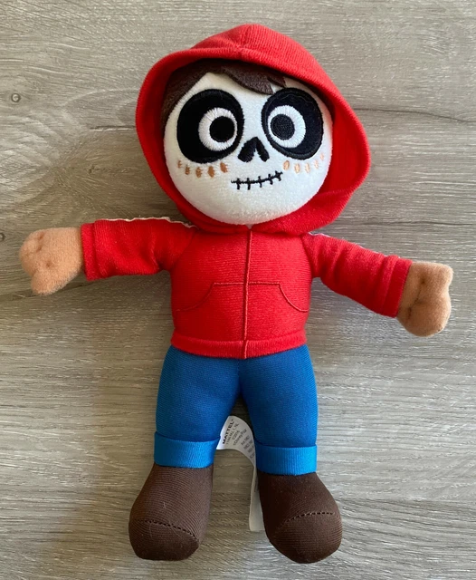 MATTEL DISNEY/PIXAR COCO Painted Skeleton Skull Face Plush Miguel ...