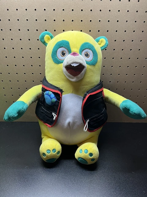 DISNEY STORE SPECIAL Agent Oso Stuffed Plush Yellow Panda Bear 14" No ...