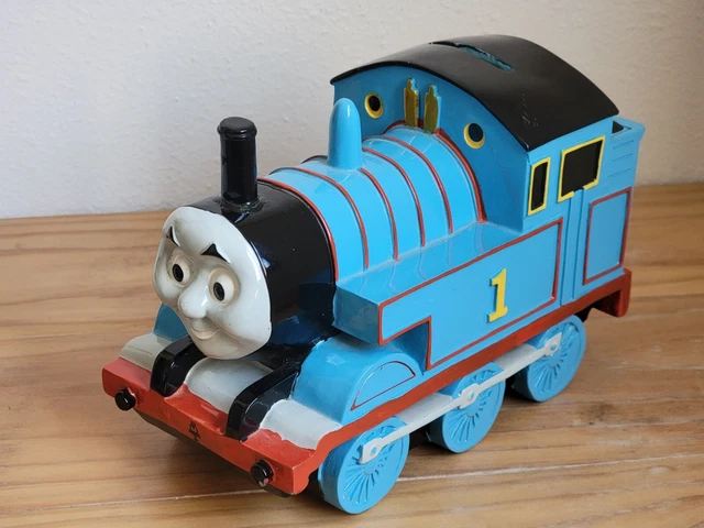 THOMAS & FRIENDS Train Tank Engine Coin Piggy Bank 2015 FAB £14.15 ...