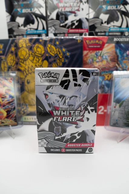 POKEMON TCG WHITE Flare Booster Bundle White Flare Sealed 6 Packs £44. ...