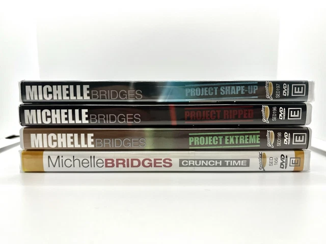 MICHELLE BRIDGES PROJECT 3 Pack And Crunch Time - 6 Disc Set - New ...
