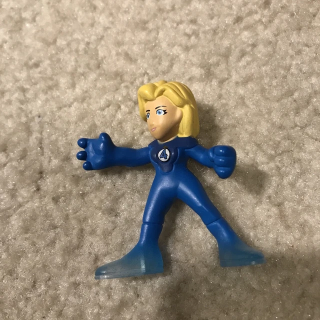 MARVEL SUE STORM Invisible Woman Fantastic Four Toy Figure Super Hero Squad Rare $24.97 ...
