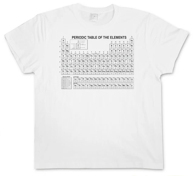Periodic Table Of The Elements I T Shirt Breaking Chemistry Bad Tbbt