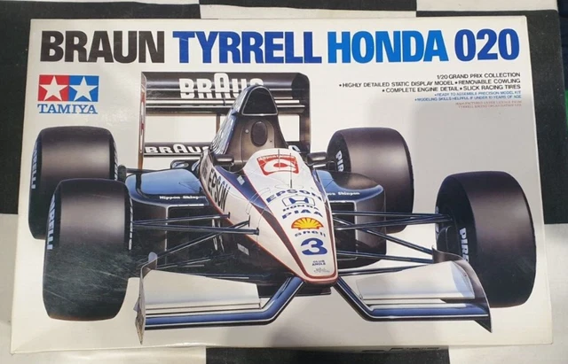 TAMIYA 1:20 BRAUN Tyrrell Honda 020. Unmade Model Kit. £35.05 - PicClick UK