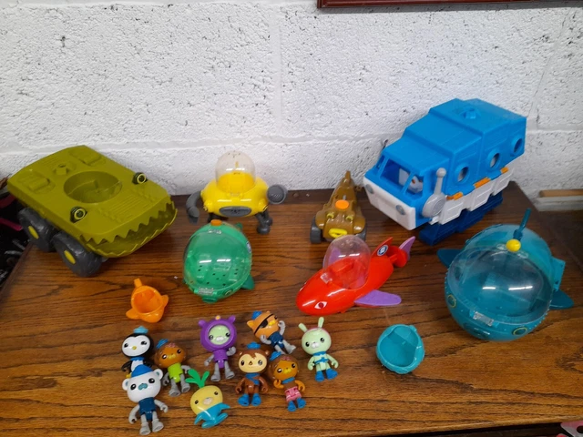 OCTONAUTS TOY BUNDLE with gups and figures Cbeebies Including Bath Toy ...