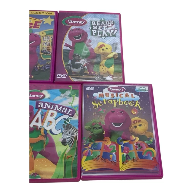BARNEY DVDS LOT Animal ABC, 123 Learn, Ready Set Play, Barney's House ...