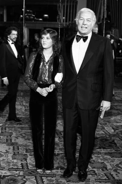 GEORGE KENNEDY AND daughter Shannon Circa 1980's Historic Old Photo $9. ...