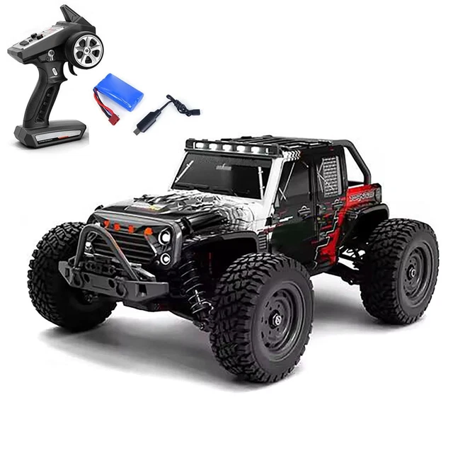 PVC SHELL 16103PRO 1/16 AWD Off Road 70KM/H RC Vehicle Metal Front ...