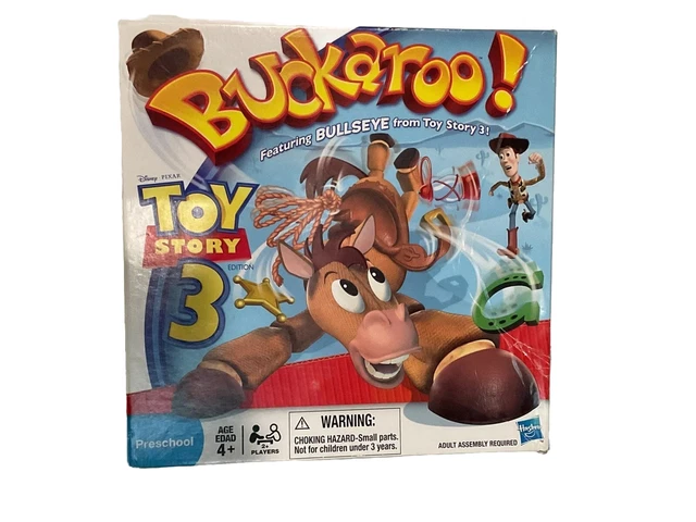 DISNEY PIXAR BUCKAROO Game COMPLETE Toy Story 3 Bullseye Horse HASBRO ...