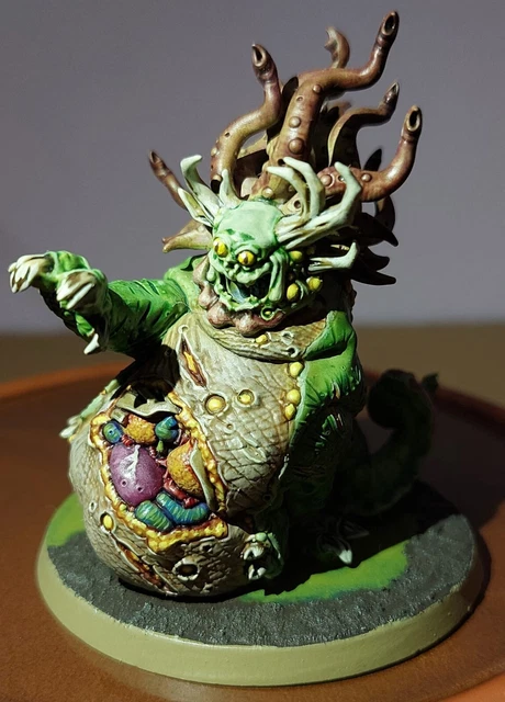 WARHAMMER BEAST OF Nurgle gw daemon chaos pitturata miniatura ...