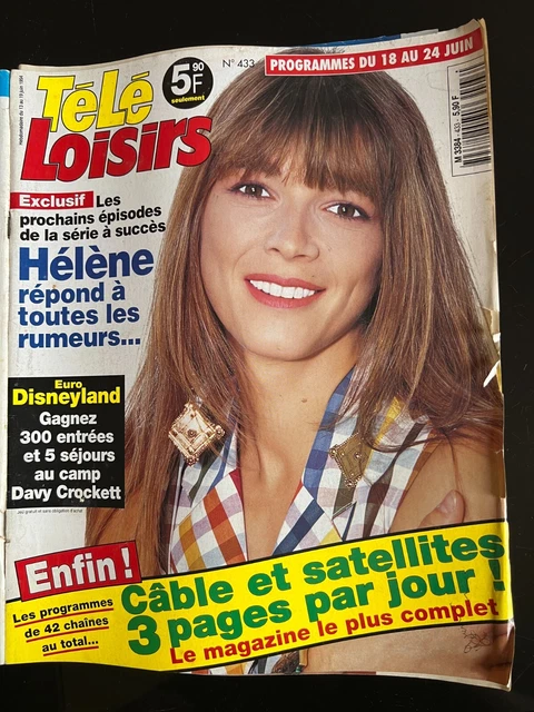TÉLÉ LOISIRS 13/06/1994; Hélène Rollès répond/ Bonaldi/ Francofolies; P. Kaas EUR 4,50 - PicClick FR