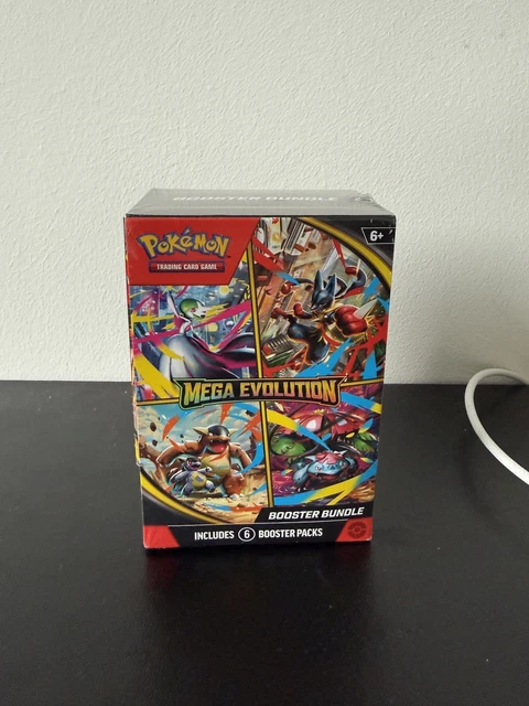 POKEMON TCG: MEGA Evolution Booster Bundle (6 Booster Packs) FAST SHIP ...