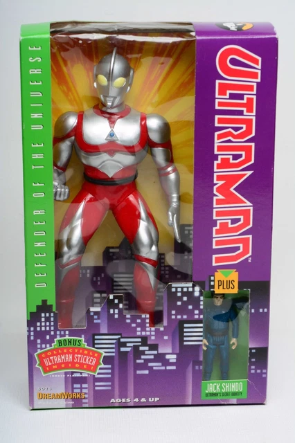 ULTRAMAN DEFENDER OF THE UNIVERSE 8" Action Figure In Box, DreamWorks ...