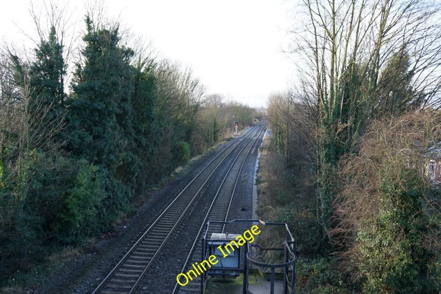 PHOTO 6X4 THE railway line from Radford Road, Coventry c2013 £1.80 ...