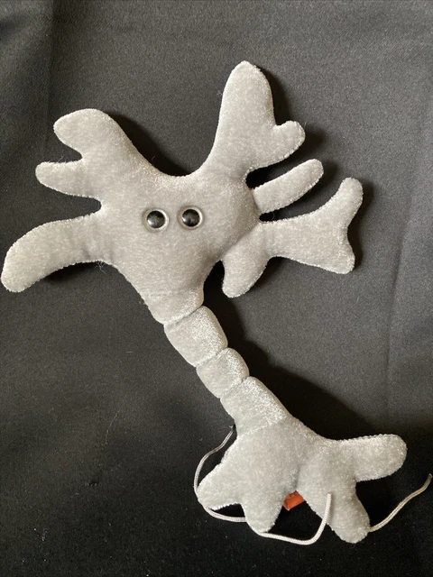 GIANT MICROBES-9” BRAIN CELL-Stuffed Plush Neuron Synapse Biology ...