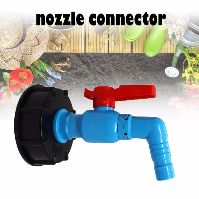 WATER CONNECTOR 12 Tap Replacement Valve for IBC Tanks S60X6 IBC Tank ...