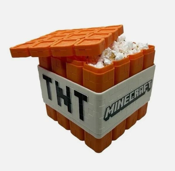 MINECRAFT MOVIE (2025) TNT Popcorn Bucket/Box Cinema/Theatre Exclusive ...