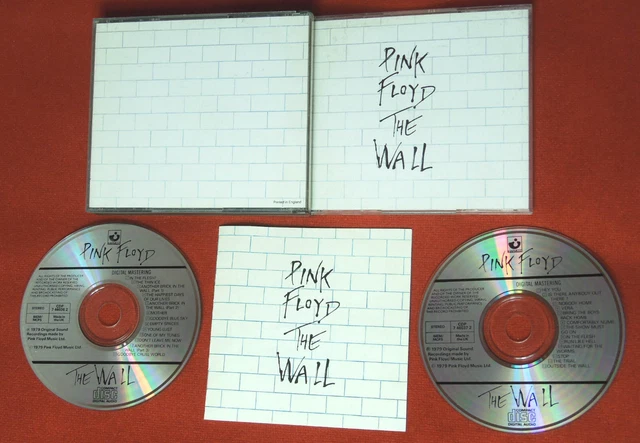 PINK FLOYD THE Wall UK 2 CD Big Box rare TOP SOUND CDs no japan no ...