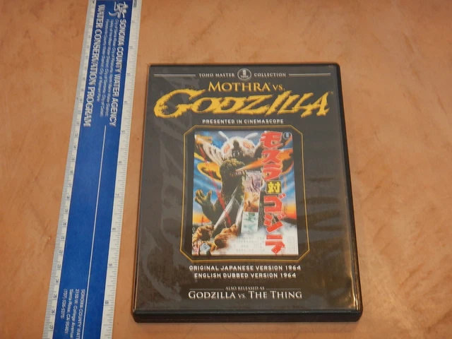 MOTHRA VS. GODZILLA, 1964 (DVD 2007) Toho Master Collection, good ...
