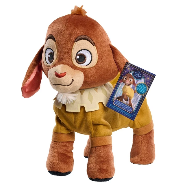 DISNEY WISH WALK 'N' Talk Valentino The Goat Interactive Soft Toy Plush ...