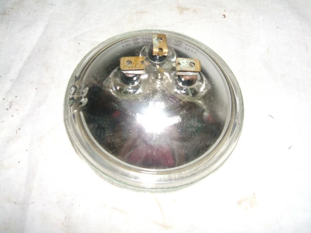 TRACTOR SEALED BEAM light unit 12 volt GE 4440X £5.00 - PicClick UK