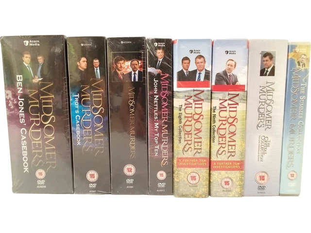 ENSEMBLE BOÎTE DVD Midsomer Murders collection paquet scellé et neuf EUR 59,11 - PicClick FR