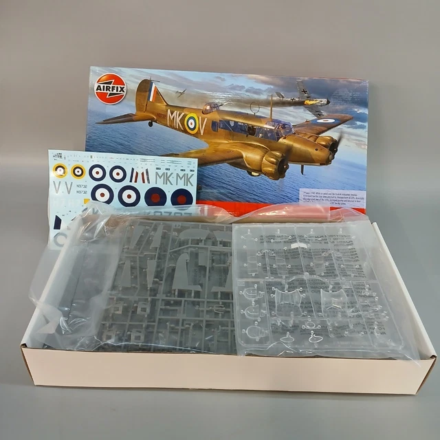 AIRFIX AVRO ANSON Mk.1 Model Plane A09191 1:48 Scale Stickers Boxed Toy ...