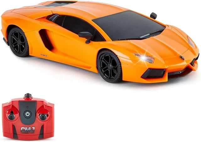 1:24 RC LAMBORGHINI Aventador Licensed Remote Control Car with Lights ...