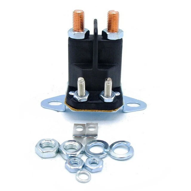 RELAIS DE DÉMARRAGE solénoïde délicat et fiable pour équipement de pelouse EUR 22,85 - PicClick FR