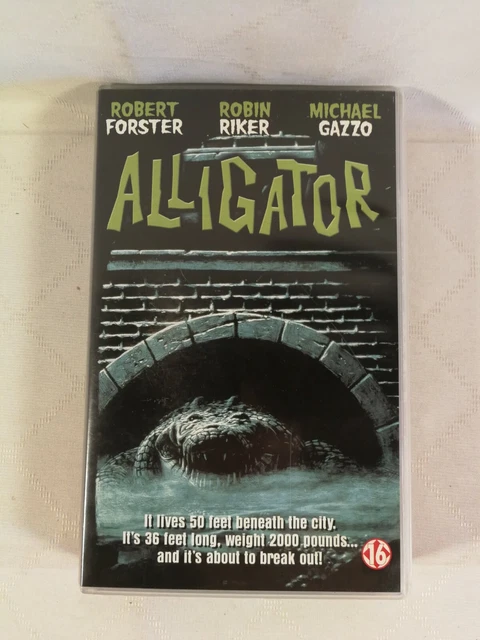 RARE ALLIGATOR VHS 1980 * Dutch Film Works * Dutch subs * Forster ...