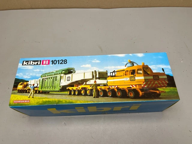 H0 KIBRI B-10128 LKW, Schwertransport mit Trafo Bausatz OVP EUR 1,00 ...