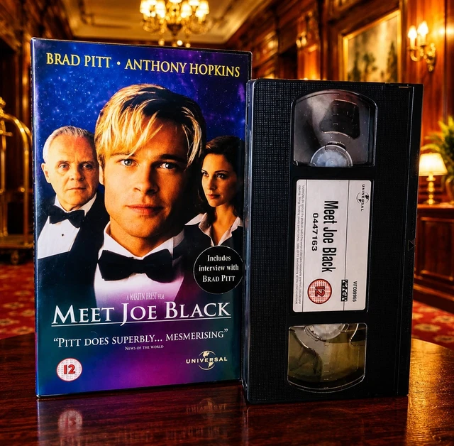 MEET JOE BLACK VHS 🌟 Cleaned inside & Out ️ Tested £4.00 - PicClick UK