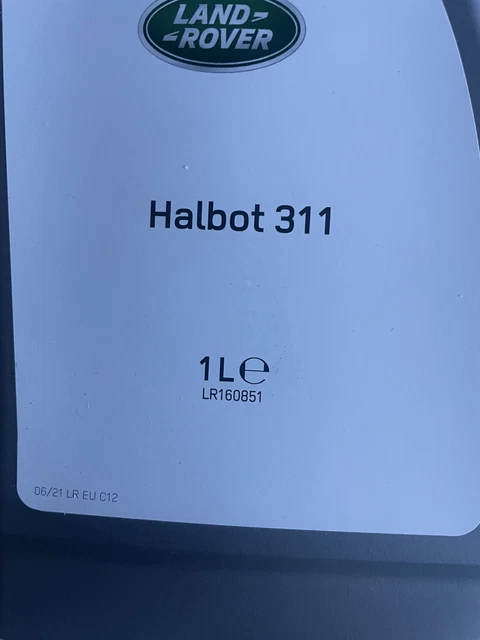 GENUINE LAND ROVER Power Steering Fluid Halbot Haldex 311 DS2018394 ...