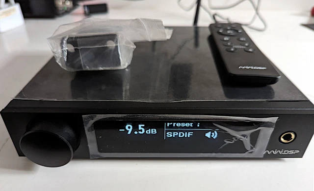 MINIDSP SHD STUDIO Roon Ready network player with Dirac room correction ...