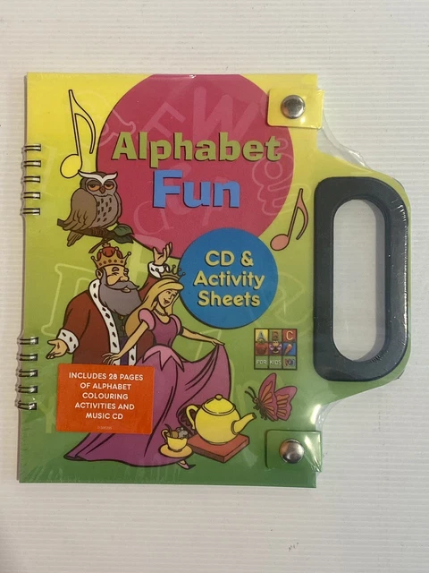 ABC FOR KIDS Colouring Alphabet Fun Colouring Activity Book With CD $15 ...