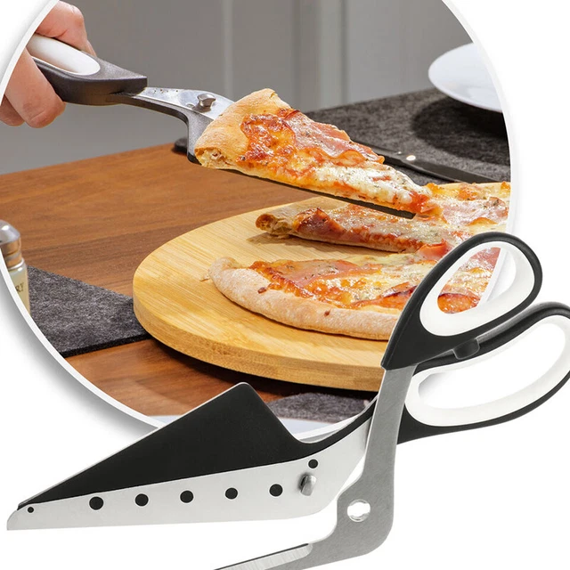 PIZZA SCISSORS PIZZA Cutter with Food-Grade Sharp Stainless Steel Bla ...