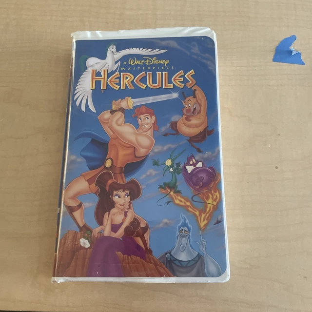 HERCULES, WALT DISNEY Masterpiece, Vhs Clamshell Tape 1998, Vhs #9123 ...