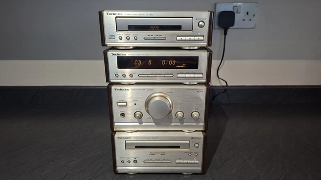 TECHNICS HIFI STEREO AMP SE-HD50, TUNER ST-HD50, CD SL-HD60, CASSETTE ...