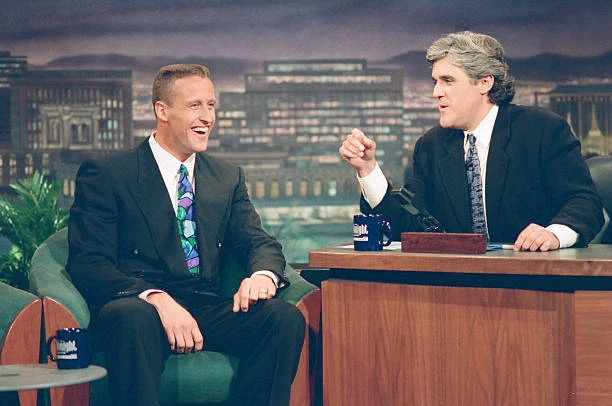 FOOTBALL QUARTERBACK JIM Everett during an interview with host Ja- Old ...