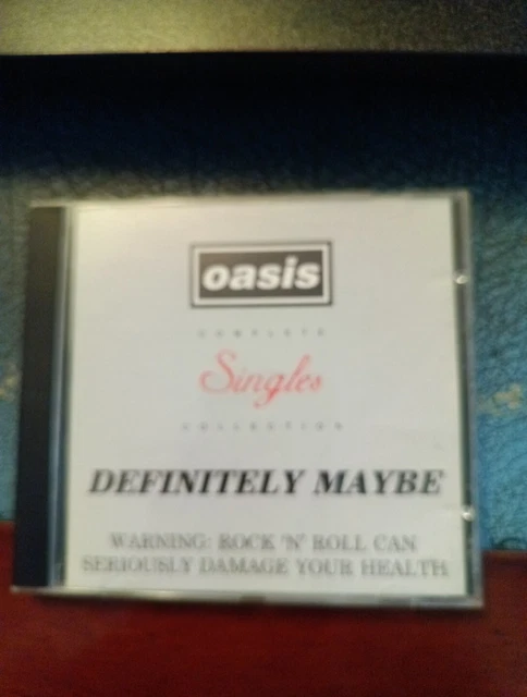 OASIS : COMPLETE Singles Collection: Definitely Maybe CD (1996) RARE ...
