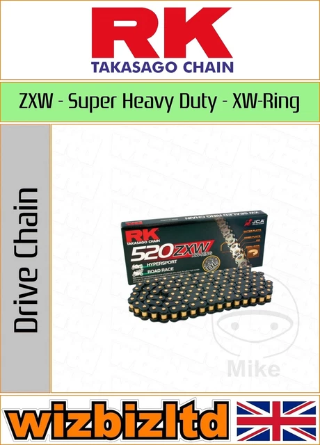 HONDA XR250 RJ,RK 1988-1989 [RK Motorcycle Chain] [Black ZXW] EUR 141 ...