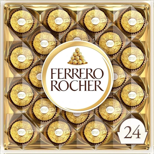 FERRERO ROCHER CHOCOLATE 300g 24 Pieces x 4 Pack Free Shipping World ...